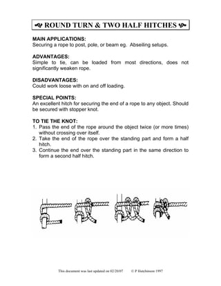 Abseiling techniques manual | PDF