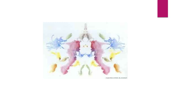 Rorschach's Inkblot Test | PPTX | Science