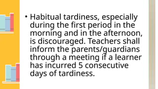 Absences and Tardiness For Parents Orientation.pptx