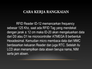 Absen scan bersistem rfid | PPT