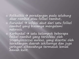abses folikel rambut dan kel sebasea.pptx