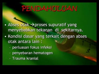 Abses otak | PPT