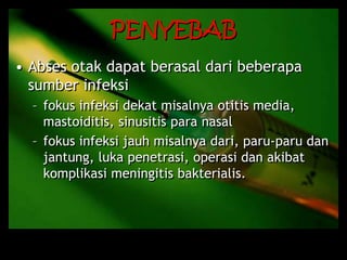 Abses otak | PPT