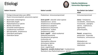 Abses paru - Diagnosis, tatalaksana, prognosis | PPTX