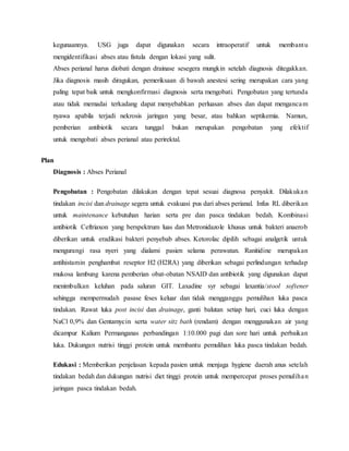 Abses perianal | DOCX