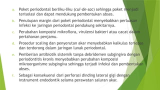 Abses Periodontal, Karakteristik dan Klasifikasi.pptx