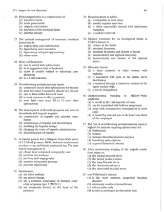 Absite review questions 1 | PDF