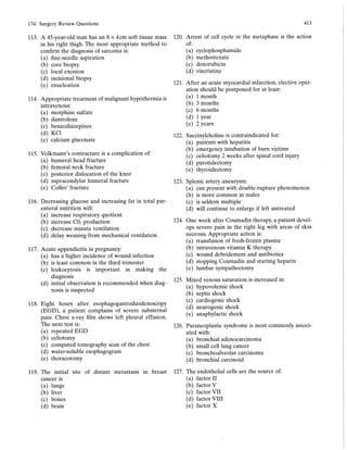 Absite review questions 1 | PDF