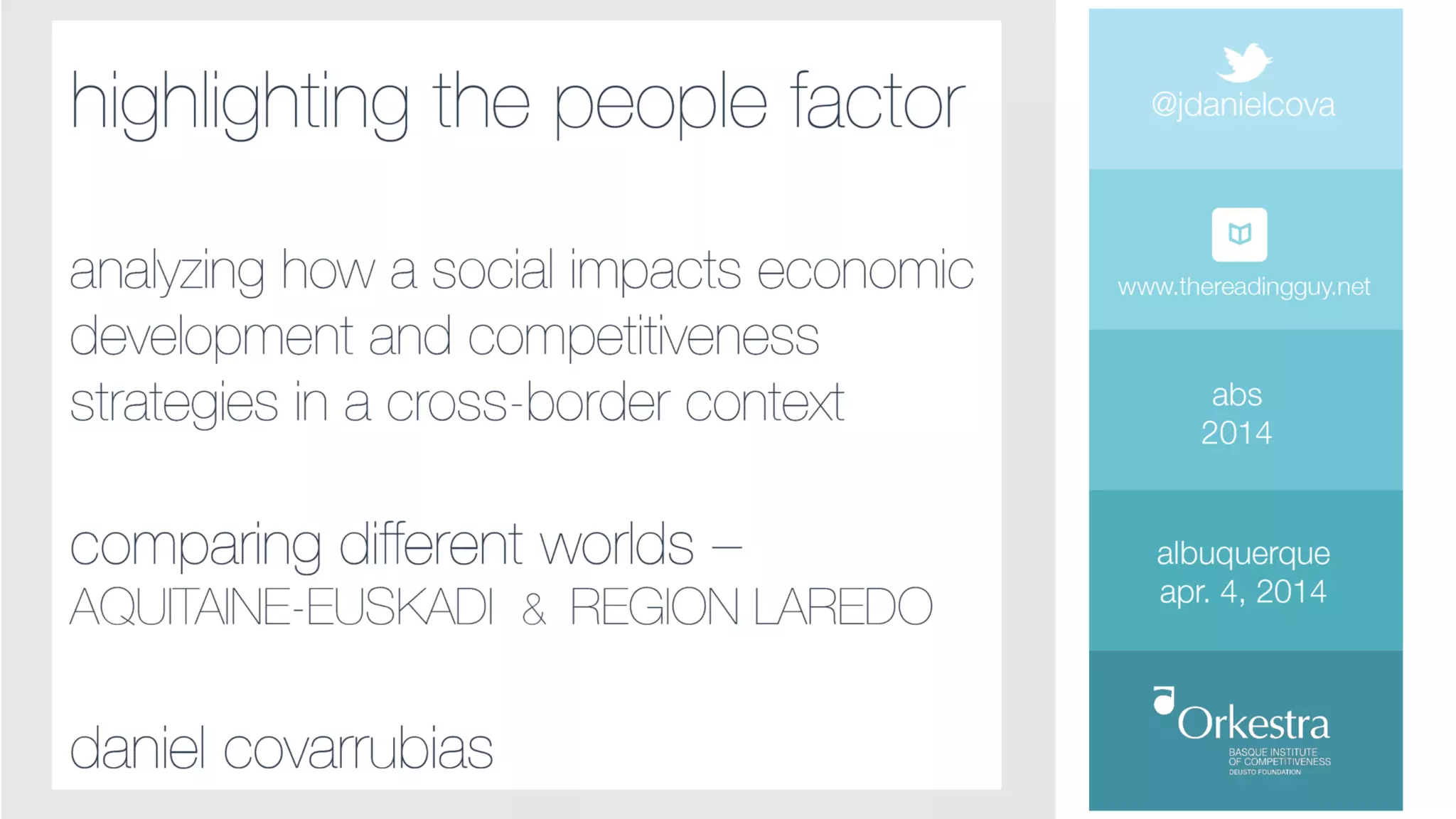 Highlighting the People Factor; Analyzing how a Social Base impacts ...