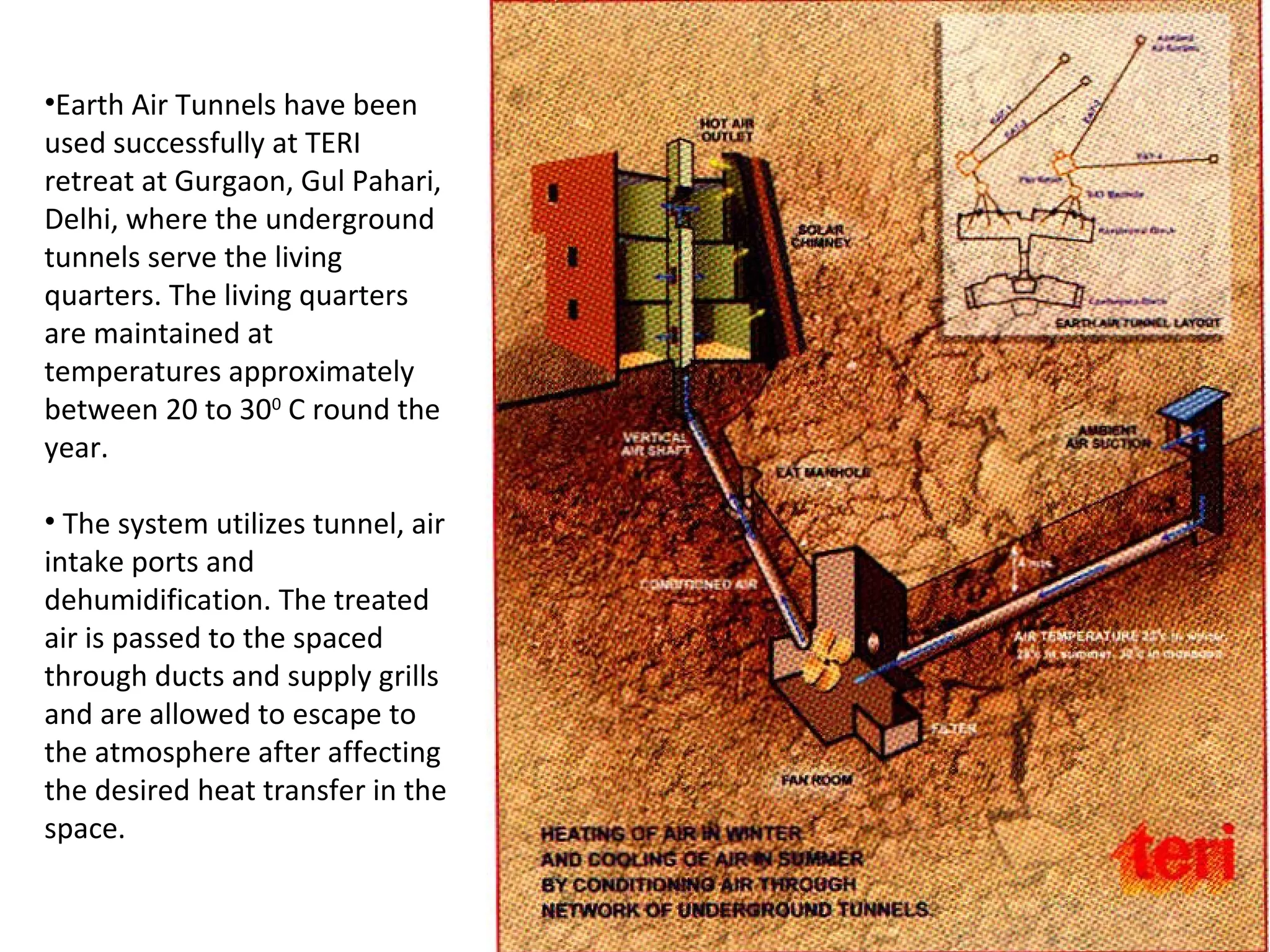 Earth air tunnels | PPT