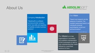 HOSPITAL ERP - ABSOLINSOFT | PPTX | Healthcare Industry | Industries