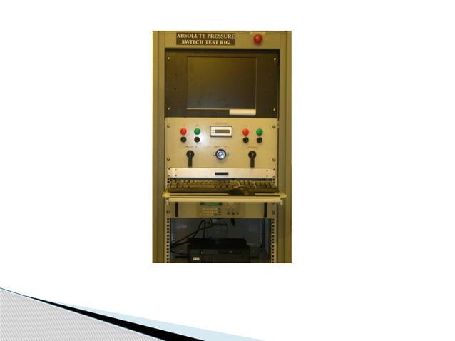 Absolute Pressure Switch Test Rig - Neometrix Defence | PPT