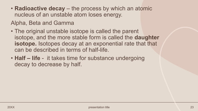 absolute and relative dating.pptx | Geology | Science