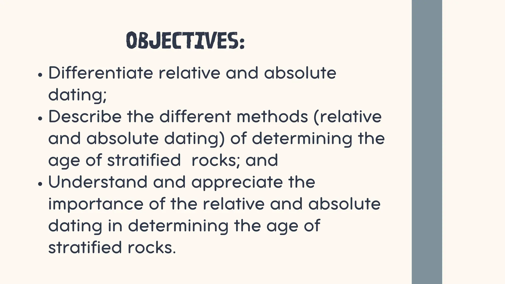 Absolute Dating..POWERPOINT PRESENTATION | PDF