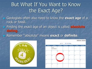 Absolute Dating Powerpoint.ppt