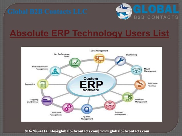 Absolute erp technology users list | PPT