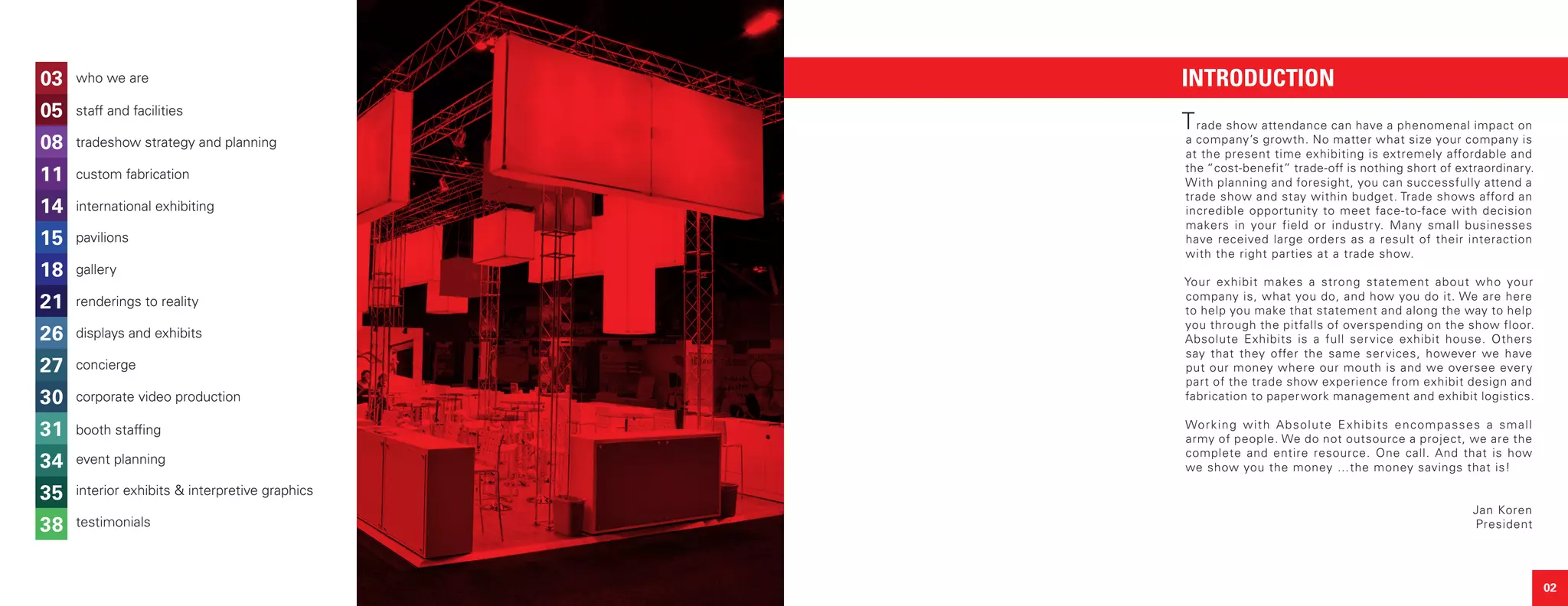 Absolute Exhibits - Capabilities Deck - Trade show exhibits | PDF