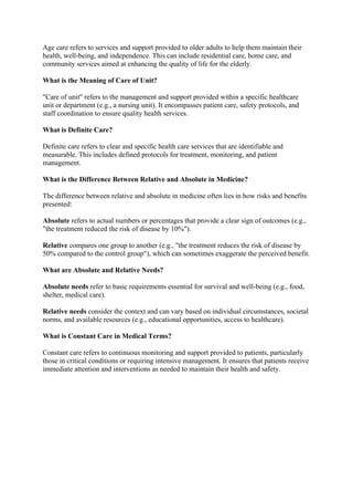 Absolute Home Health Care: Comprehensive Support for Quality Living at ...