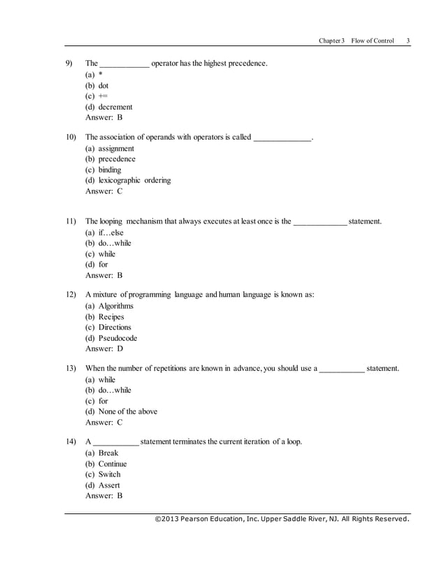 Absolute Java 5e Savitch Test Bank | DOCX | Programming Languages ...