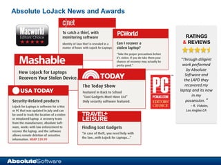 Absolute Software & Lojack – 2014 Overview | PDF