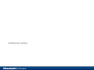 Absolute Software & Lojack – 2014 Overview | PPT