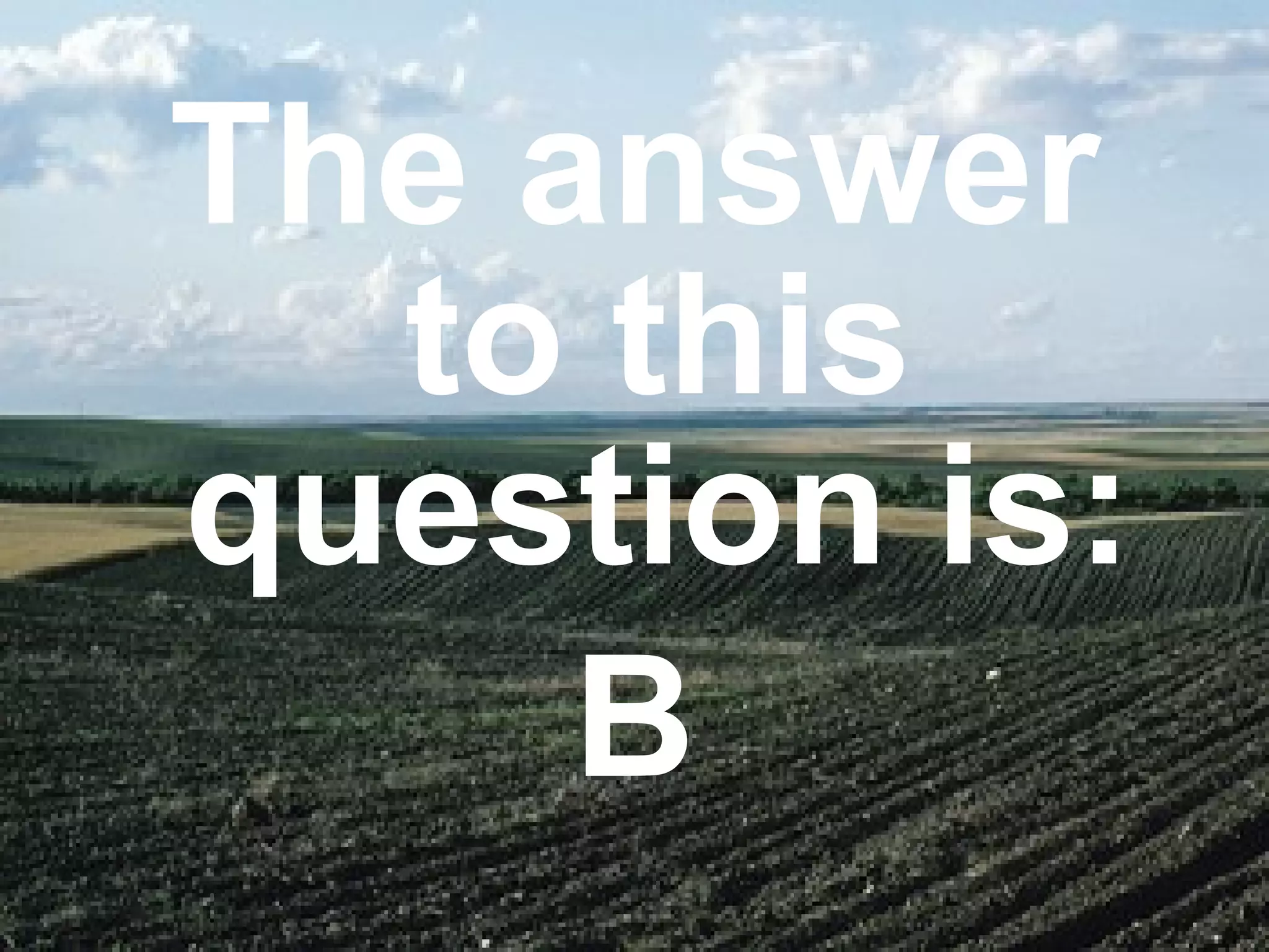 Absolutely totally correct deforestation quiz | PPT