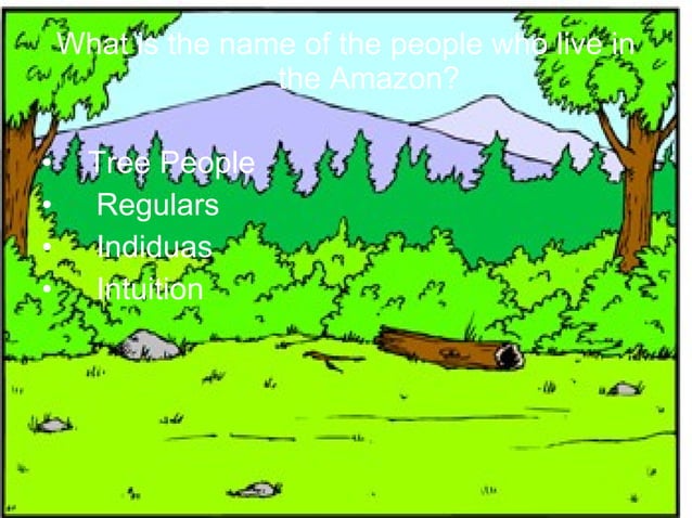 Absolutely totally correct deforestation quiz | PPT | Geography | Science