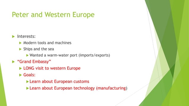 Absolute monarchs lesson 5 (ivan the terrible and peter the great ...