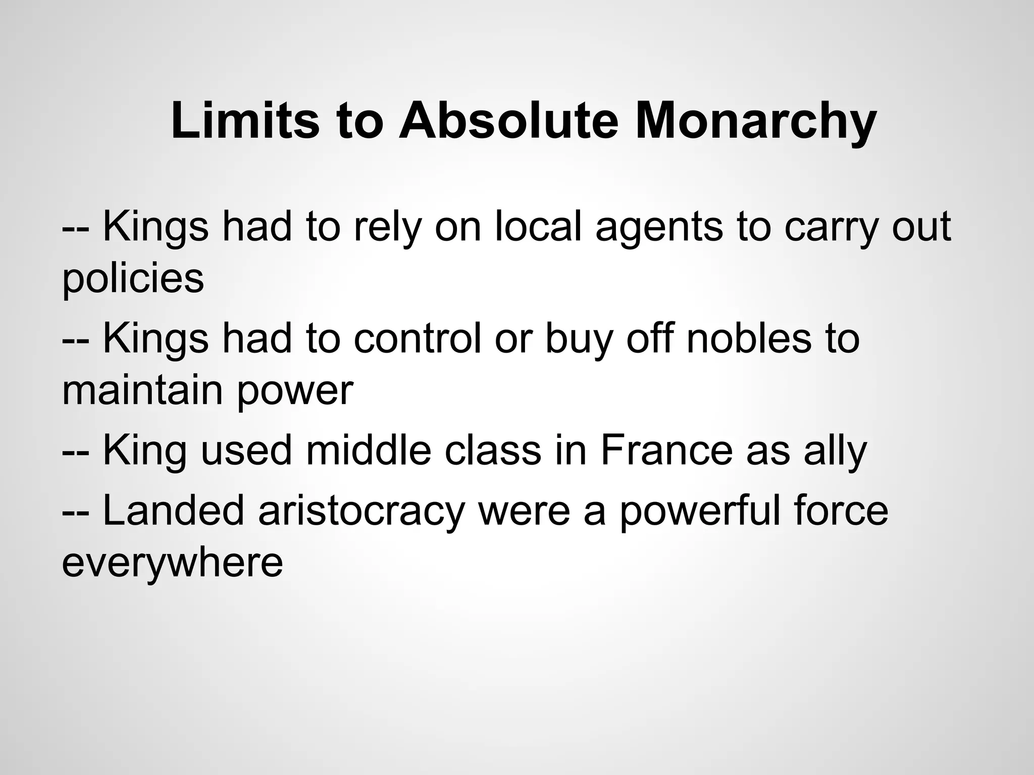 Absolute monarchy | PPT