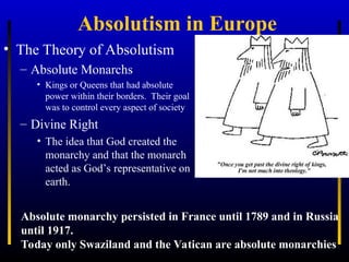 absolute monarchy 2008powerpoint history | PPT