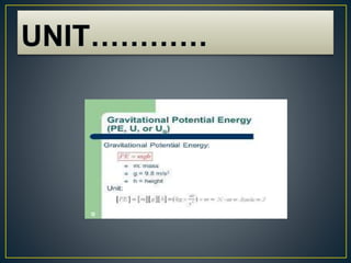 Absolute potential energy | PPTX