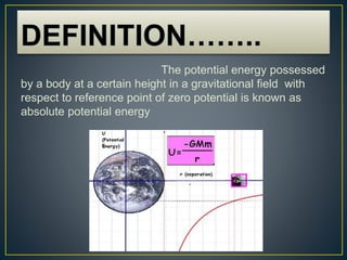 Absolute potential energy | PPTX