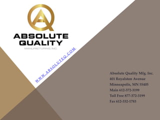 Absolute Quality | PPT