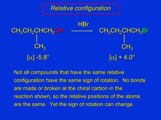 Absolute & relative configuration | PPT