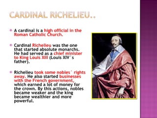 Absolute Rule in France | PPT