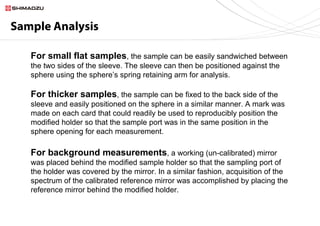 Absolute Total Reflectance Spectra of Very Small Objects | PPT