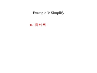 Absolute value | PPT