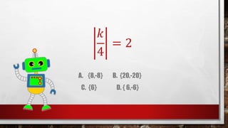 Absolute value | PPTX | Physics | Science