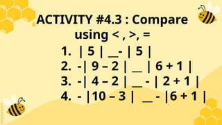 absolute value powerpoint presentation for grade 7 | PPTX