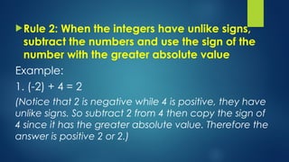 Absolute Value and Operations On Integers.pptx