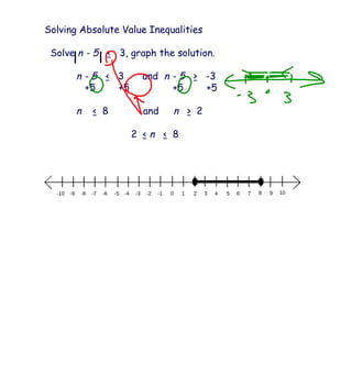 Absolute Value Equations & Inequalities | PPT | Physics | Science