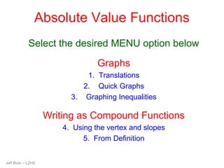 Absolute value function | PPT
