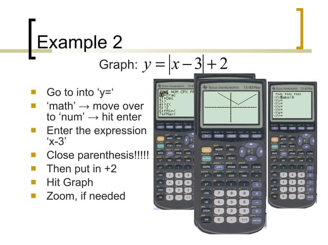 Absolute Value Functions & Graphs | PPT