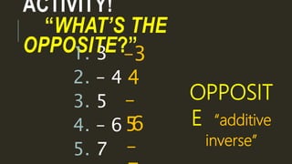 Absolute value of a number | PPTX