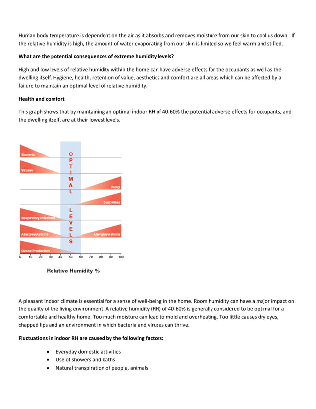 Absolute vs Relative Humidity | PDF