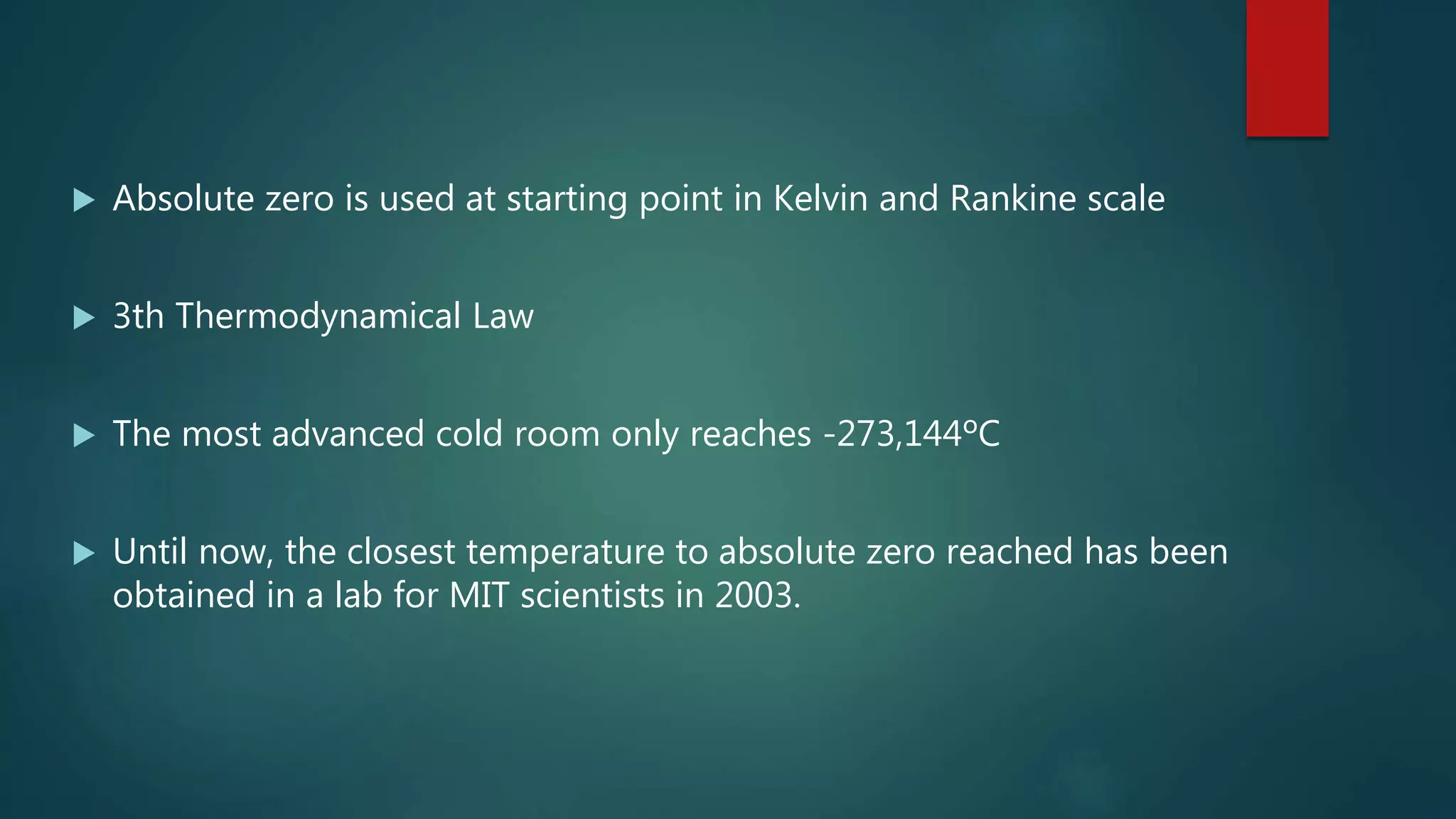 Absolute zero | PPTX
