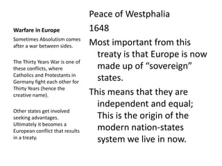 Absolutism, a how to guide | PPTX