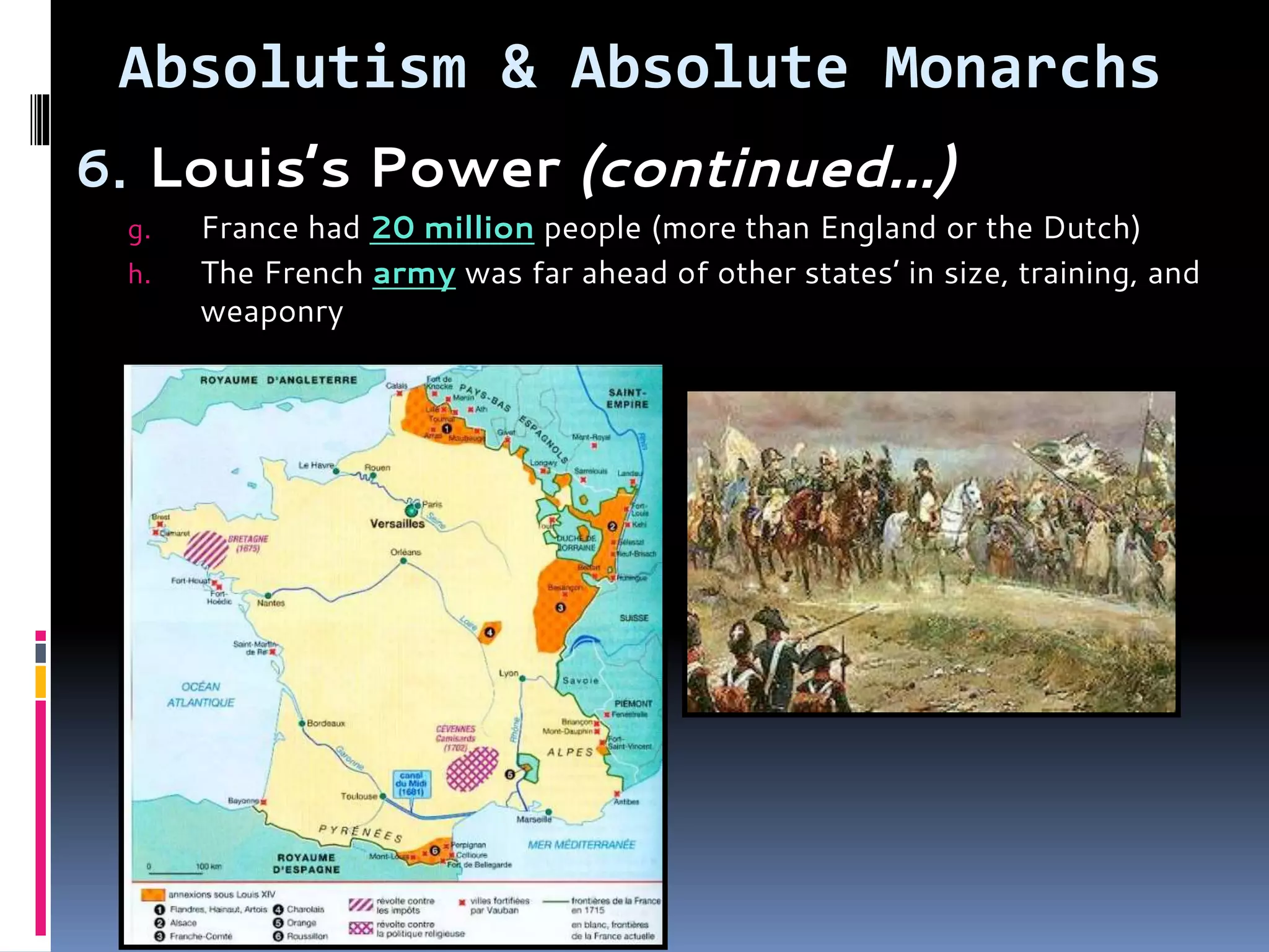 French Absolutism and absolute monarchs | PPTX