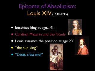 Absolutism and French Revolution | PDF