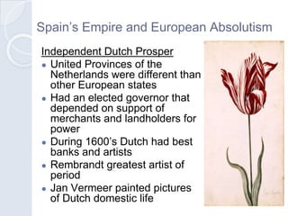 Absolutism and revolution | PPTX